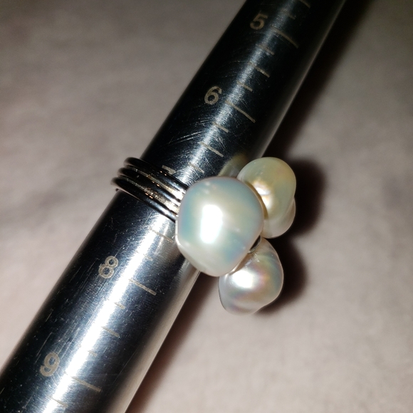 Jewelry | Ss Pearl Ring Brand New | Poshmark